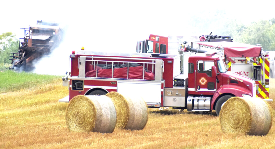 Equipment fire | News, Sports, Jobs - Morning Journal